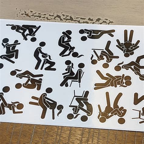 Adult Sex Stickers Etsy