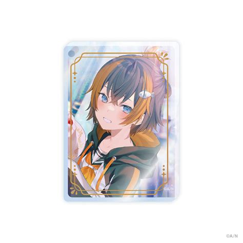 Nijisanji En Nostalgia Collection Acrylic Block Keychain Group A