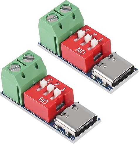 Amazon Com Dweii PCS USB C PD Trigger Board Module PD QC Decoy Board Fast Charge USB Type C To