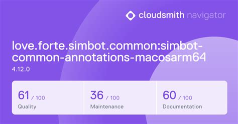 mon simbot common annotations macosarm64 4 12 0