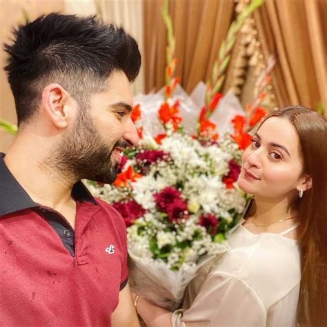 Muneeb Butt Has An Endearing Wish For Wife Aiman This Valentines Day