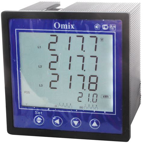 Купить мультиметр трехфазный щитовой Omix P99-MY-3-0.5-4K-RS485