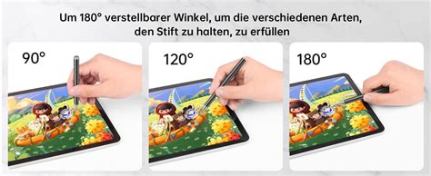 Mixoo Tablet Stift Für Alle Tablets 5er Pack Disc Spitze Stylus Pen