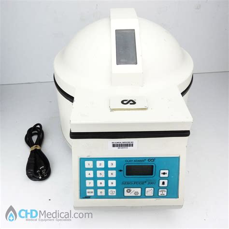 Clay Adams Sero Fuge 2001 2002 Centrifuge W 12 Tube Rotor 420351