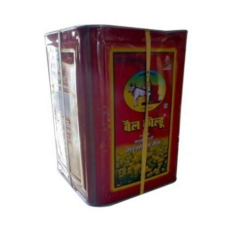 Bail Kolhu Mustard Edible Oil Pack Size 15litre At ₹ 90 Litre In New