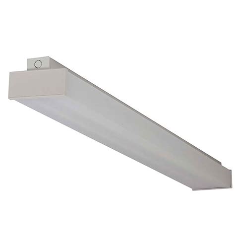 T8 Fluorescent Batten Diffuser 600mm 2x18w Opal Mr Resistor Lighting