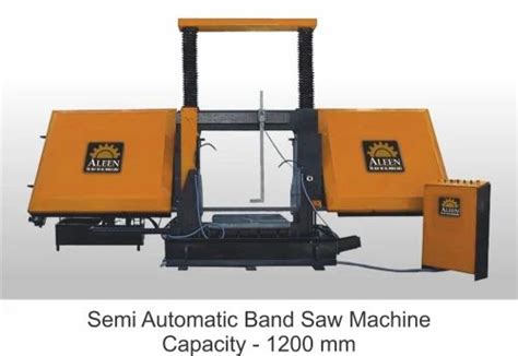 Mild Steel Mm Semi Automatic Metal Band Saw Machine V At