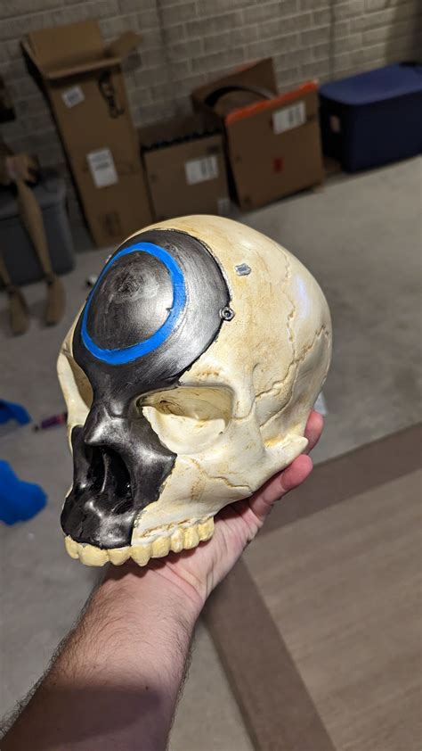 Halo Oddball Skull 3D Model CGTrader