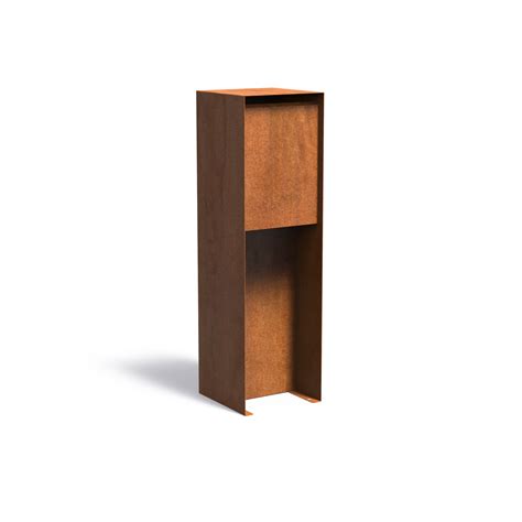 Briefkasten Flyn Aus Cortenstahl Luxforge Garden