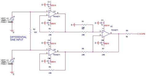 Oscillation Issue On Ths4271 Amplifiers Forum Amplifiers Ti E2e Support Forums