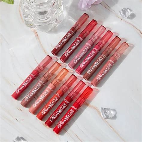 Hudamoji Matte Lip Gloss 12pcs Set Beautygirl Pk