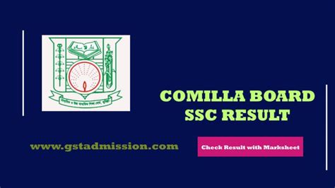 Comilla Board SSC Result 2024 With Marksheet
