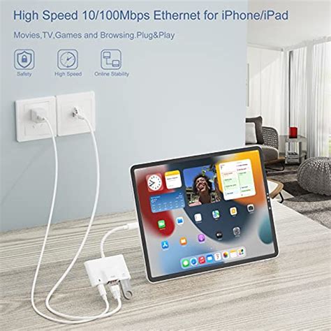 Ethernet Adapter For Iphone Wired Ethernet Adapter With Usb 3 Camera