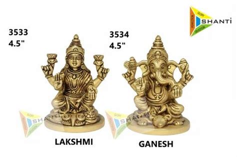 BRASS LAKSHMI GANESH STATUE At Rs 1248 Sasni Gate Aligarh ID