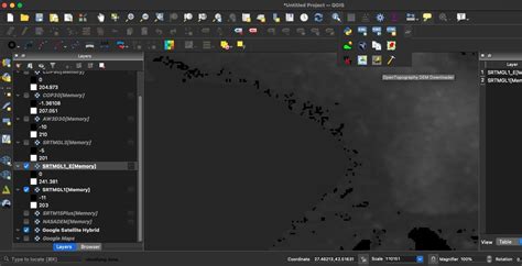 Geosaber Qgis Plugin Opentopography Dem Downloader