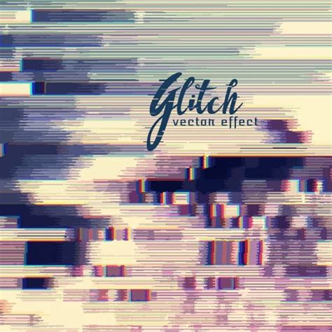 매력적인 배경 글리치 효과 Eps Uidownload