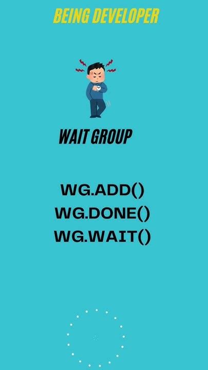 wait groups in golang explained golang programminglanguage