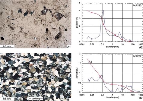 Microtexture And Results Of Porosity Measurement By Mercury Injection Download Scientific