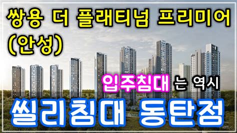 안성 쌍용 더 플래티넘 프리미어 💕 입주침대는 역시 [씰리침대 동탄점]이 잘해요 😄 Sealy Mattress Youtube