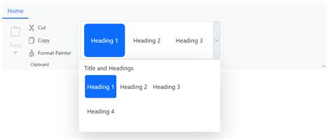 Gallery In Blazor Ribbon Component Syncfusion