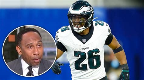 Stephen A Smith Goes On A Rant On Eagles Sitting Out Saquon Barkley