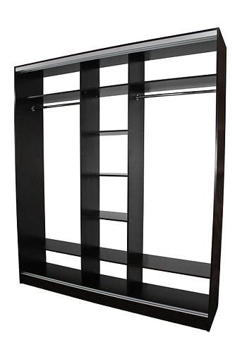 Шкаф-купе 3-х дверный Эконом (корпус без фасада) 220х60х240 см, цена ...