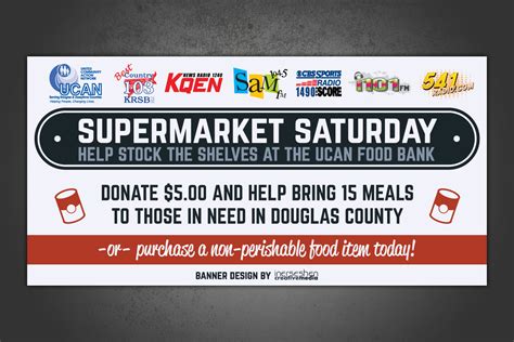 Portfolio Ucan Food Drive Banner Hey Im Jordan