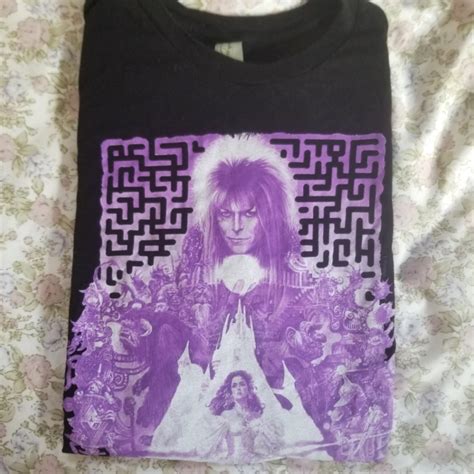Labyrinth David Bowie Graphic Tee Gem