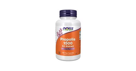 Now Foods Propolis 1500 Mg 100 Kapsułek Opinie Skład I Cena ️