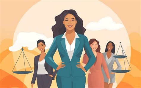 Premium Ai Image Women And Celebrating Workplace Inclusivity Day Generative Ai