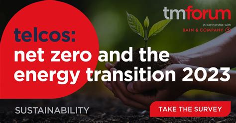 Tm Forum On Linkedin Telcos Net Zero And The Energy Transition 2023
