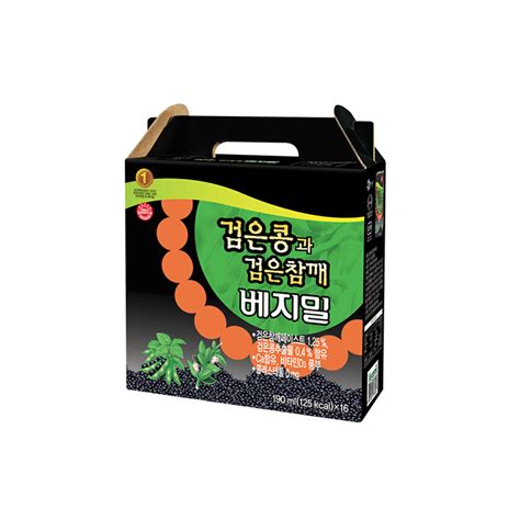 베지밀 검은콩과 검은참깨 190ml16 배민 장보기∙쇼핑
