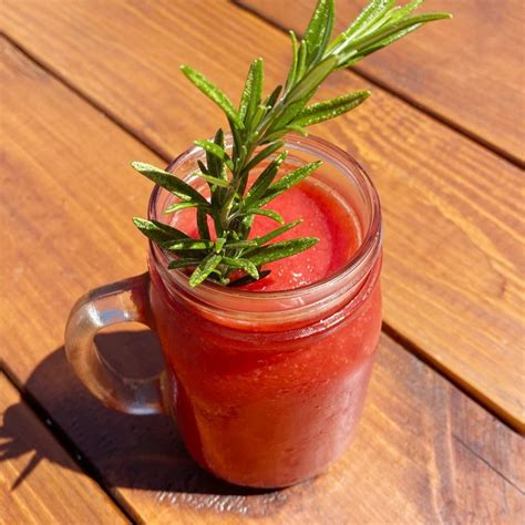Blueberry Thyme Vodka Smash New Deal Distillery