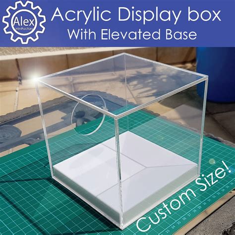 make a museum quality acrylic display box steps with pictures