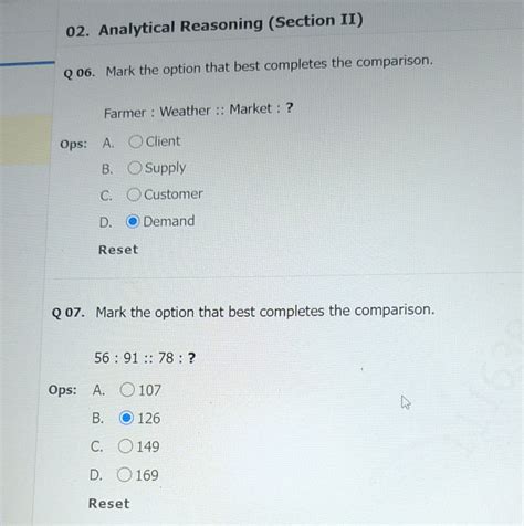 Analytical Reasoning Section II Q StudyX