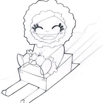 Trineo Dibujos para Colorear Lecturas Infantiles Dibujo para Niños