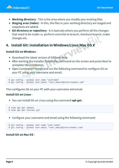 Comprehensive Git Cheat Sheet 2022 Scaleracademy Page 6 Flip PDF Online PubHTML5