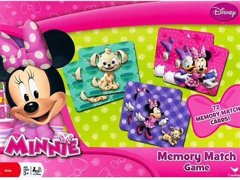 Disney Junior Minnie Mouse Memory Match Game Cards Nokomis Bookstore Gift Shop