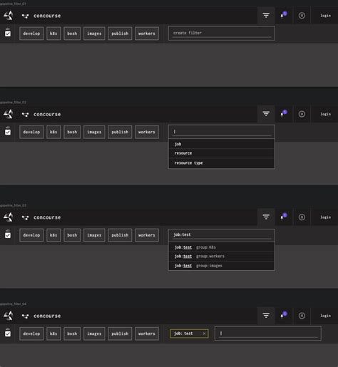 Filtering On Pipeline View · Issue 3792 · Concourseconcourse · Github