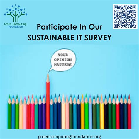 Green Computing Foundation On Linkedin Greencomputing Sustainableit Takethesurvey