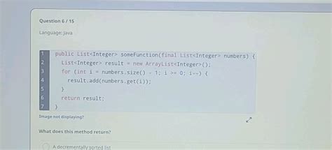 Question Language Javo Public List Studyx