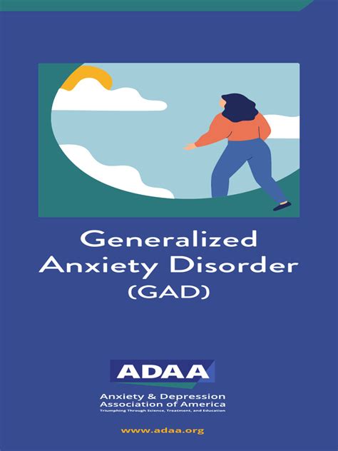 Adaa General Anxiety Brochure Vf Digital Pdf Anxiety Disorder