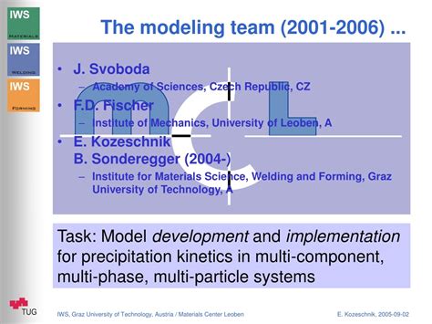 ppt modeling kinetics in multi component systems application