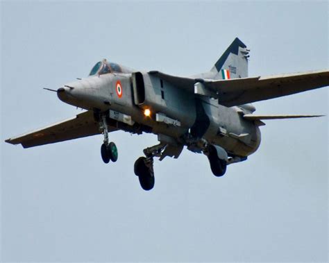 Mig 27 Crashes In Jaisalmer District During Routine Mission