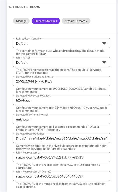 Stream From Scrypted To Other Applications Issue Koush Scrypted GitHub