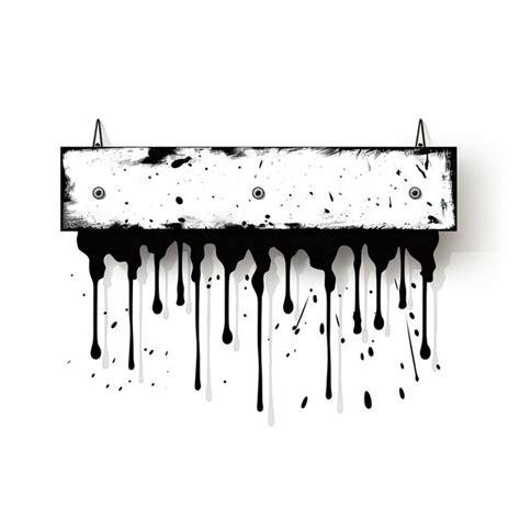 Premium Ai Image Black Ink Splash In White Backgroundai Generated