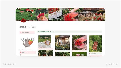 The Best Cottagecore Notion Templates Gridfiti