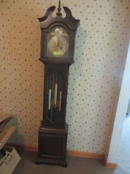 Seth Thomas Grandfather Clock Lambrecht Auction Inc