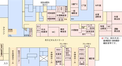 館内マップ 植木病院