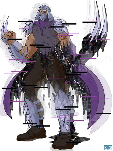 Shredder Come Learn With Pibby X Tmnt By Sketchy Zaya On Deviantart